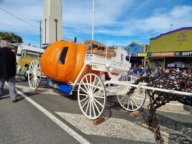 Great Fun at the Pumpkin Festival - Goomeri Caravan & Bush Camp